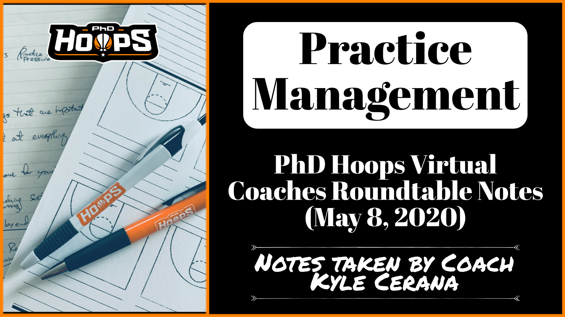 “Practice Management”: PhD Hoops Virtual Coaches Roundtable Notes (May ...